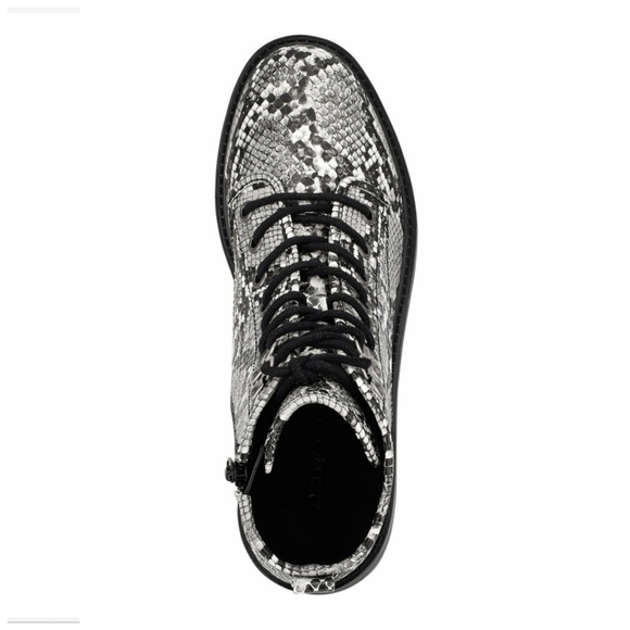 Indigo | Shoes | Indigo Rd Imara Snakeskin Combat Boots | Poshmark